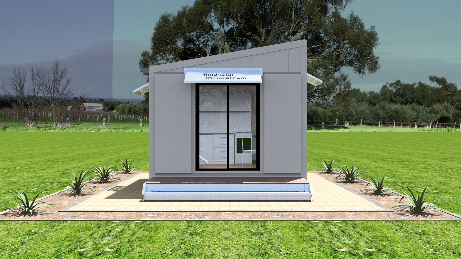 Refuge Compact – Fluid Solar Thermal